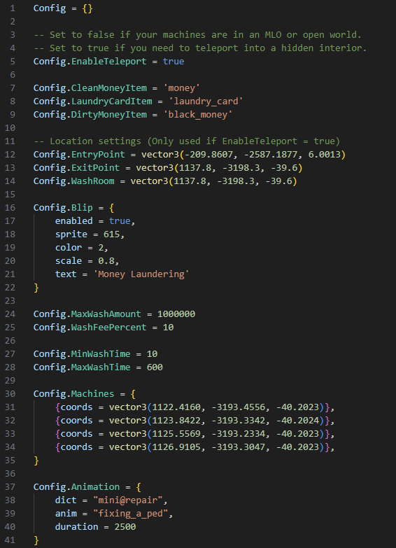 ResolveScripts · Moneywash