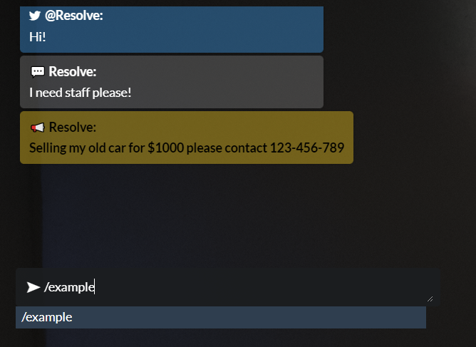 ResolveScripts · Chat V1