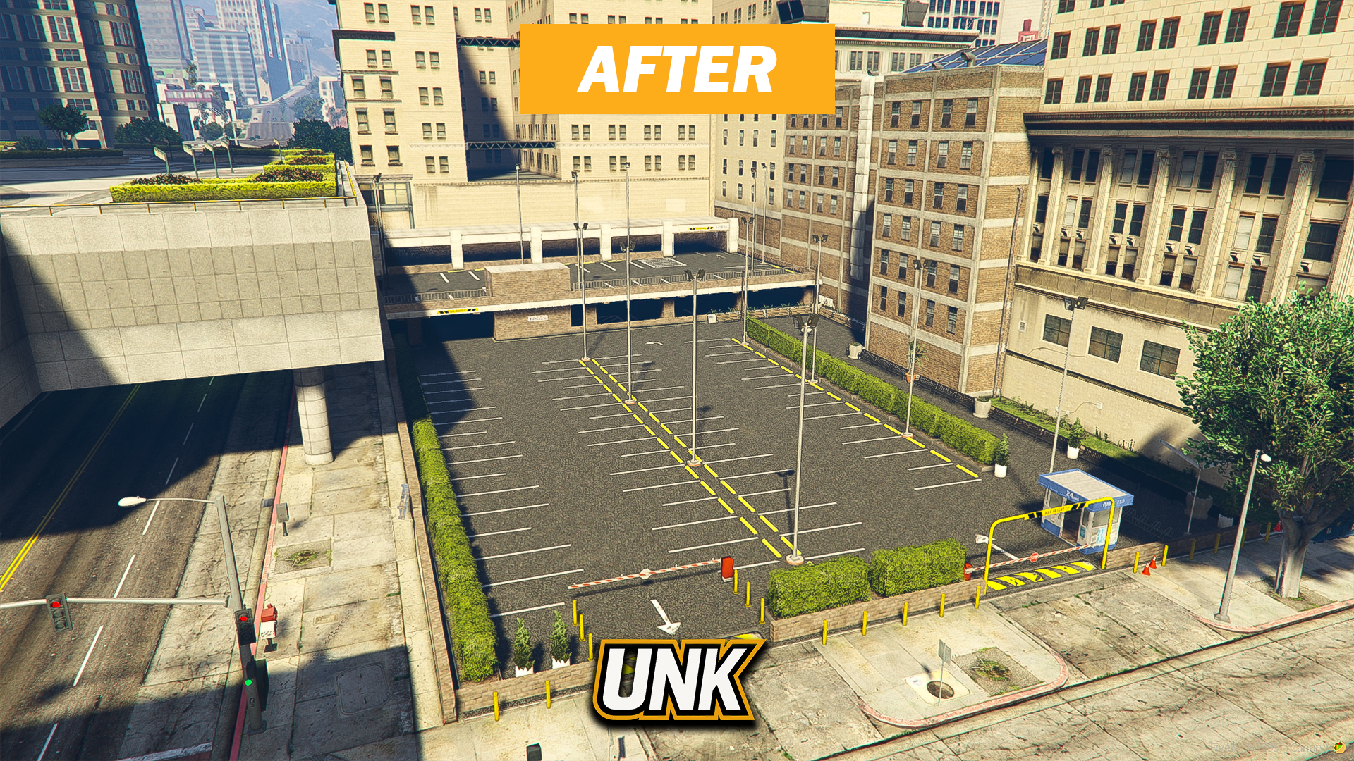 UNK STORE · 🅿️ Legion Square Parking – Redesigned
