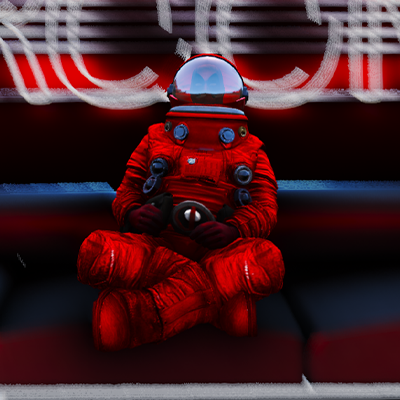 Nickkonas · Deadpool Astronaut