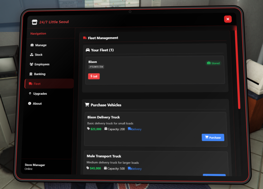 Sergei's Scripts · Player Owned Stores