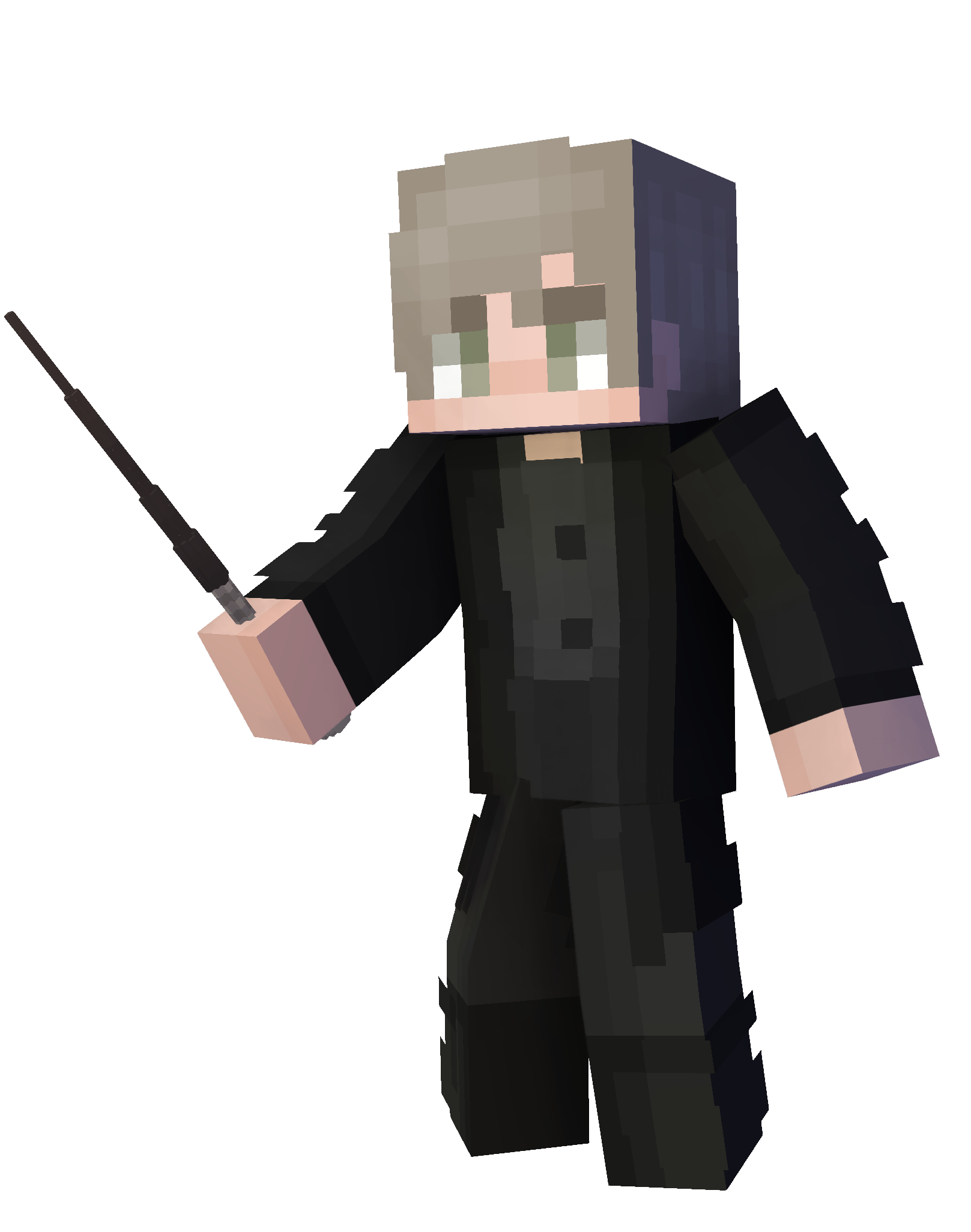 PotterworldMC | The Ash Skull Wand