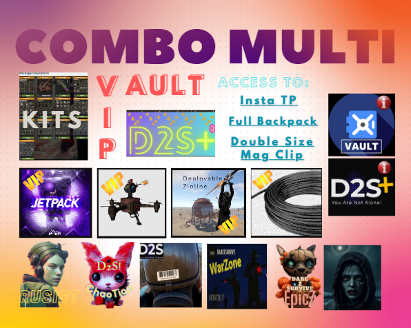 Dare2Survive Rust Servers | Combo VIP/Vault