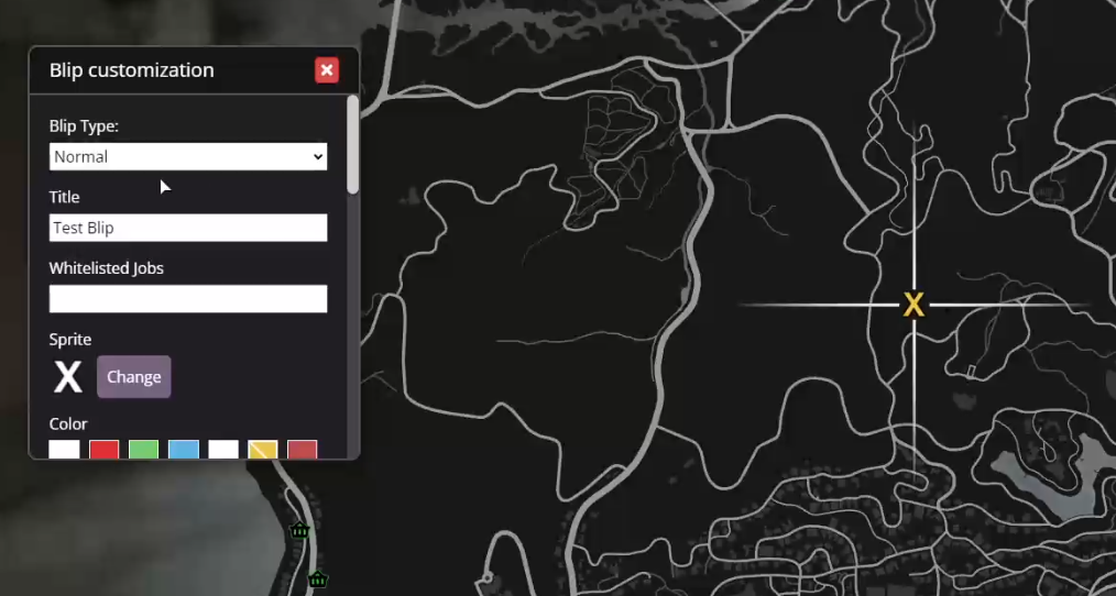 XeX | XeX Blips Menu