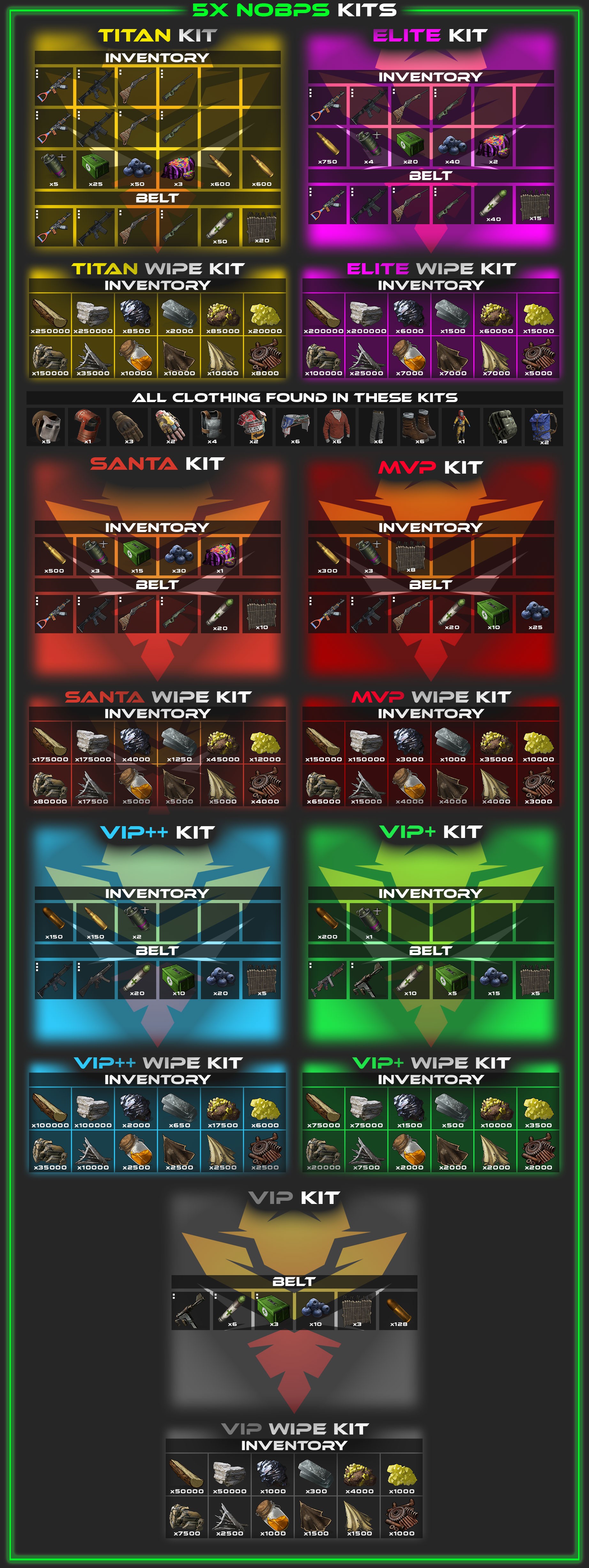 WarBandits · ⚡Ranks Bundle⚡ Monthly