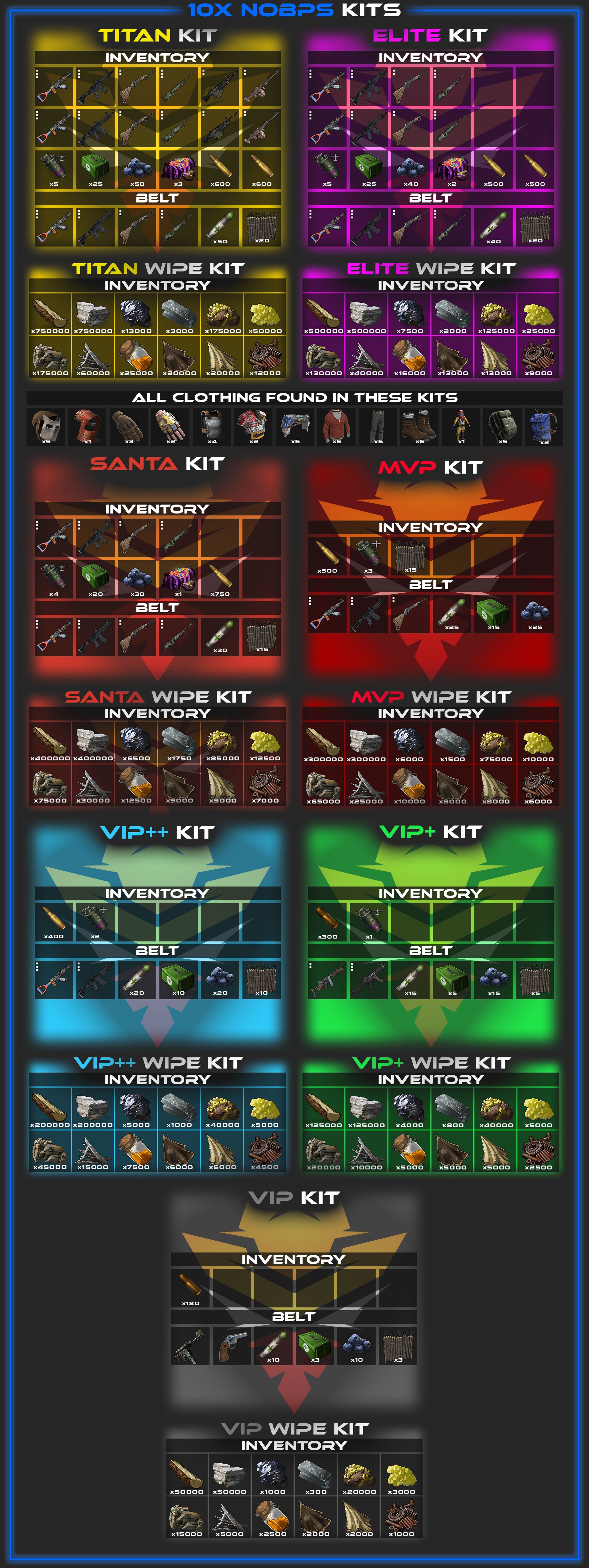 WarBandits · ⚡Ranks Bundle⚡ Monthly