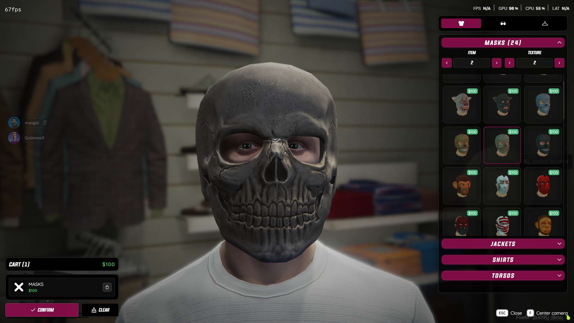 Origen Network Store | Origen Clothing + Character Creator + Pedmenu