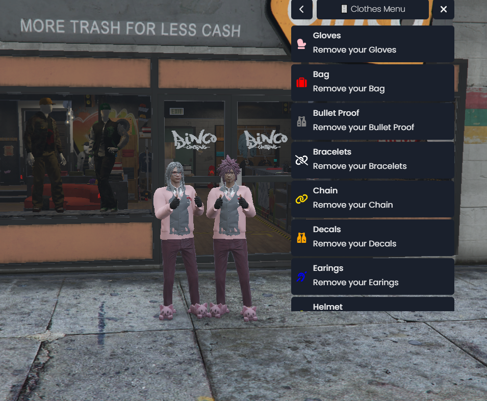 RKL | RKL CLOTHES V2 CLOTHES AS ITEM (OX INV and Quasar)