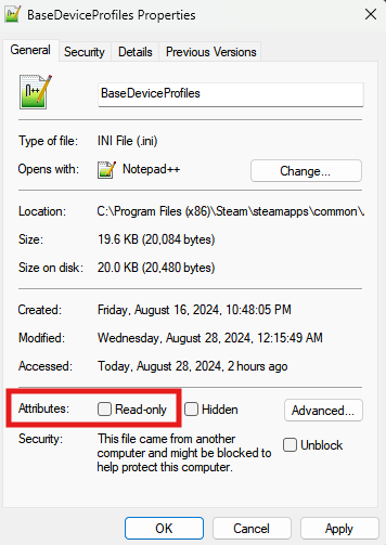 MIAMI 50X PVP | INI FILES/SETTINGS