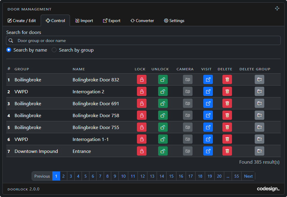 Codesign Software | Door Lock