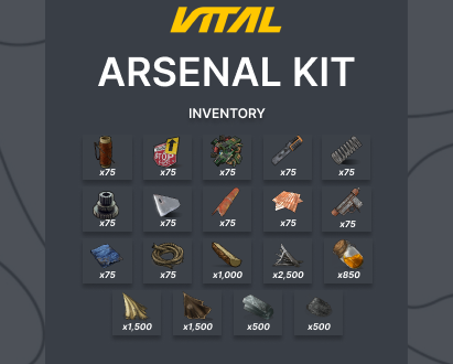 Vital Rust | Arsenal - EU 3x