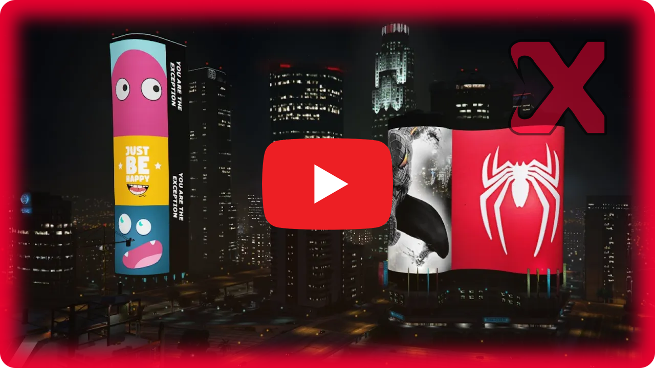 Rojo Mods | Animated Billboard First Package