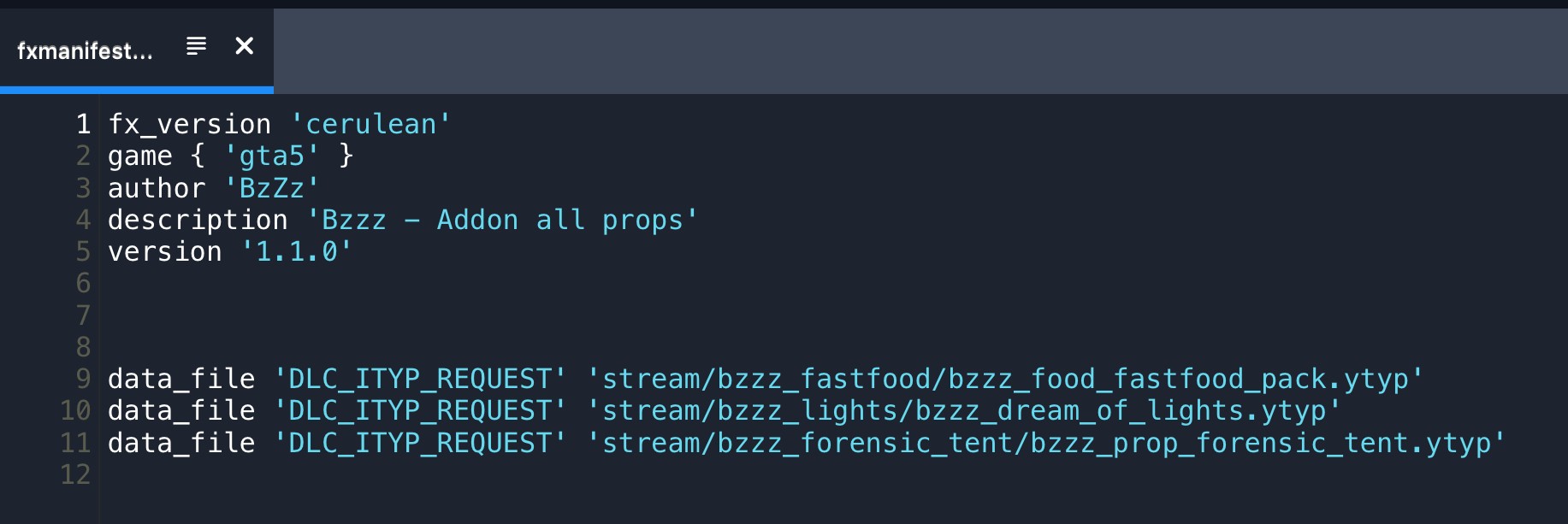 Mrs. BzZz | Can I merge the props into one resource?