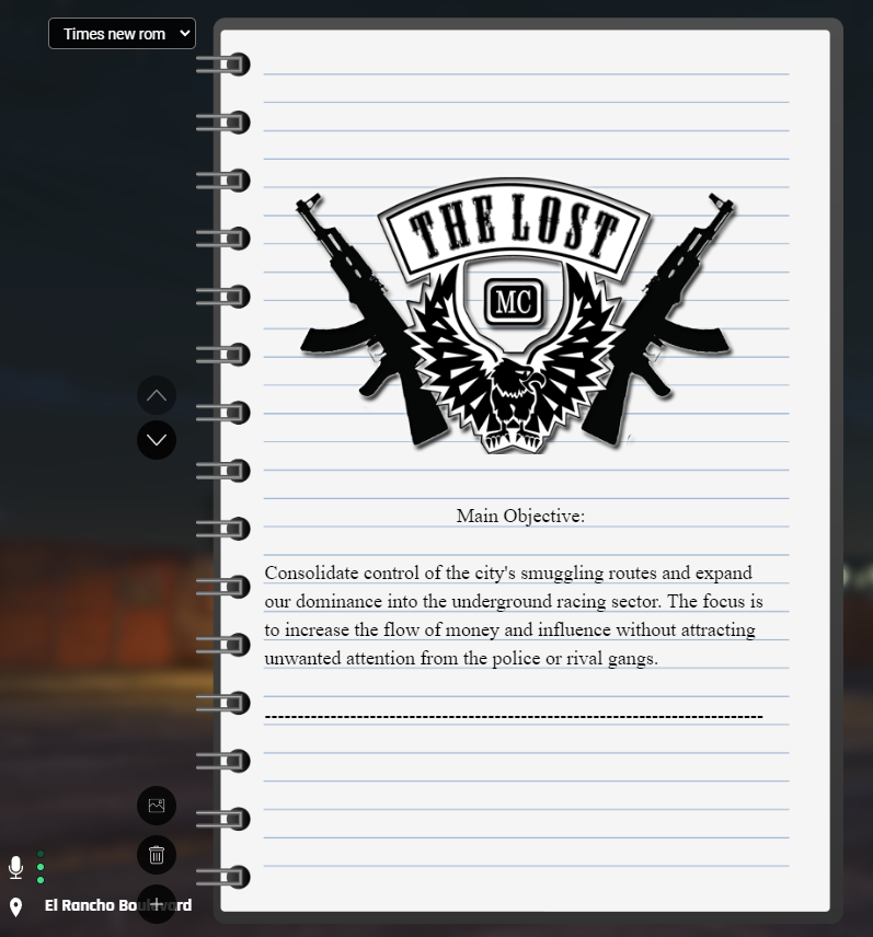 Legendary Team | Notes