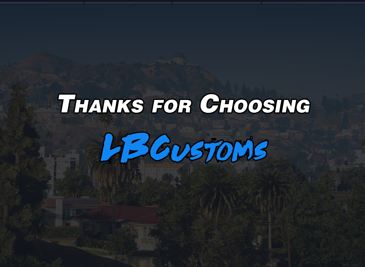 LB Customs | Welcome