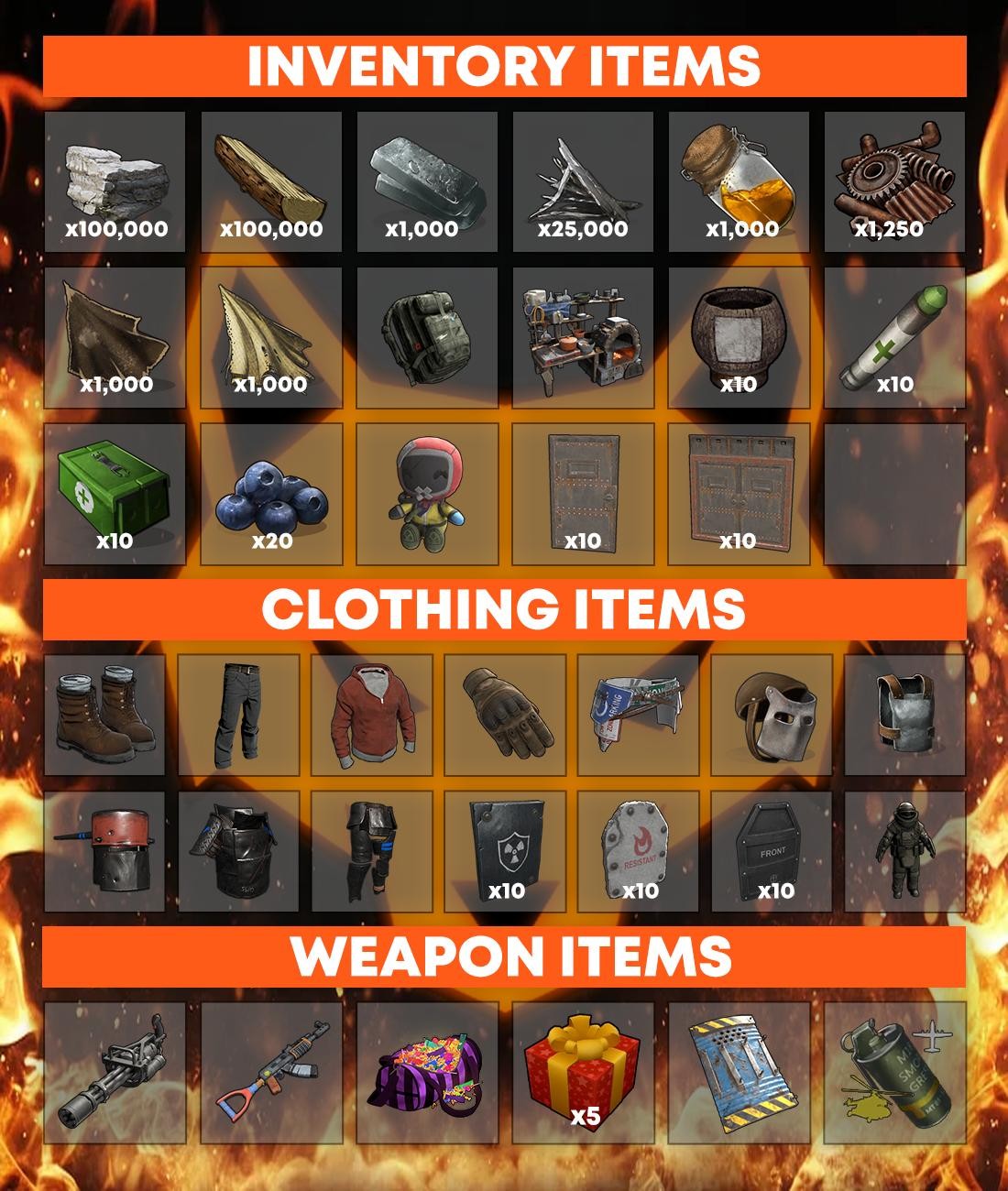 Werewolf Gaming Rust Store | 5x WEEKLY