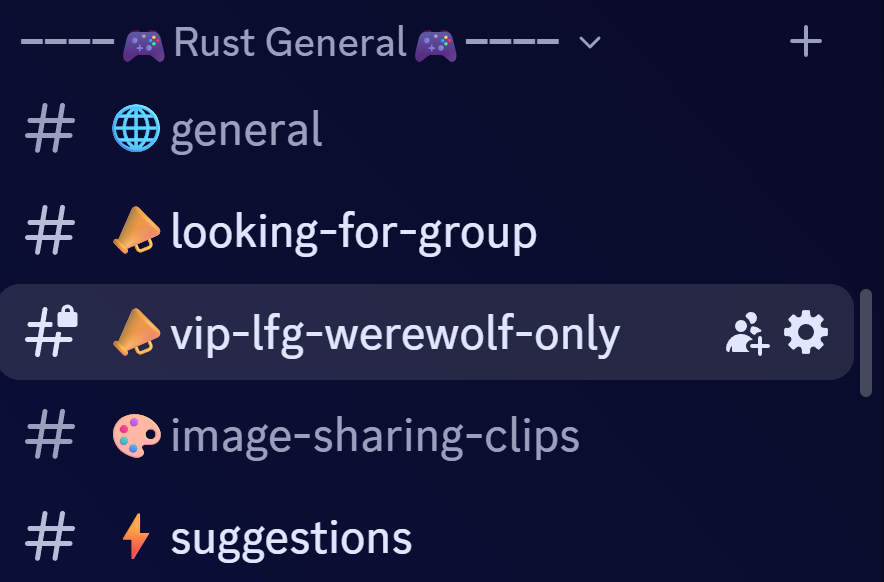Werewolf Gaming Rust Store | Global Store