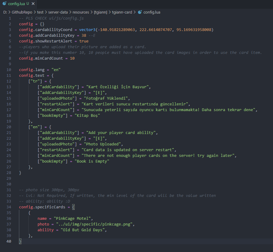 TGIANN | Player Cards