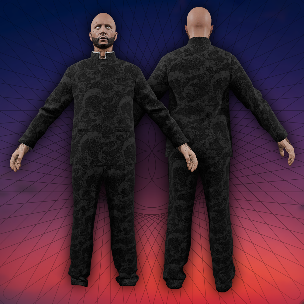 ensART Clothes · Asian Suit Pack ( Fivem Ready / Add-On )