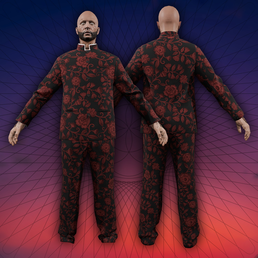 ensART Clothes · Asian Suit Pack ( Fivem Ready / Add-On )
