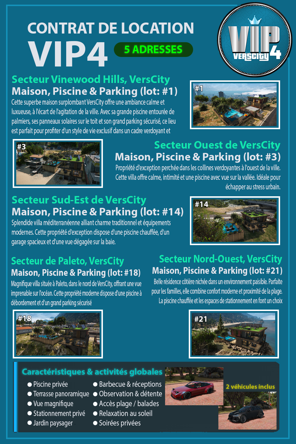 VersCity | VIP4 mensuelle