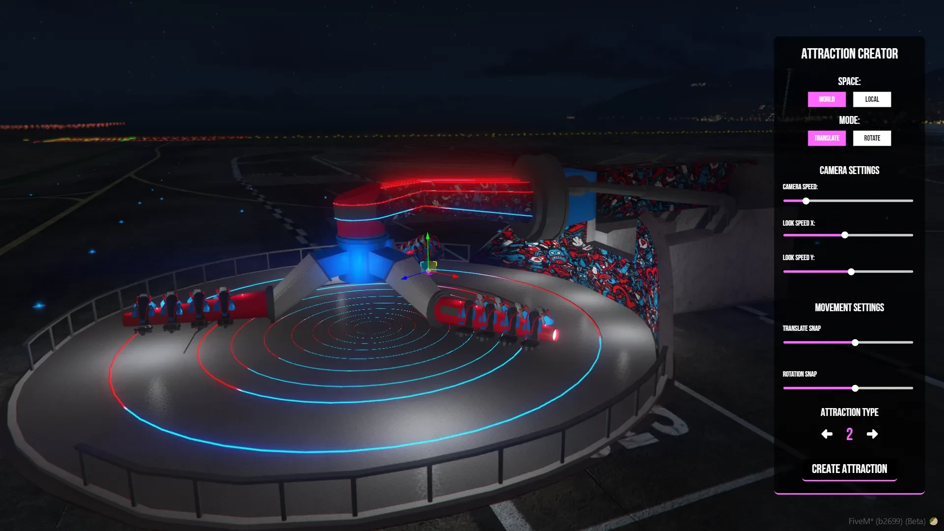 Spawnable Attractions | Retronix Development | Best FiveM Scripts & Maps