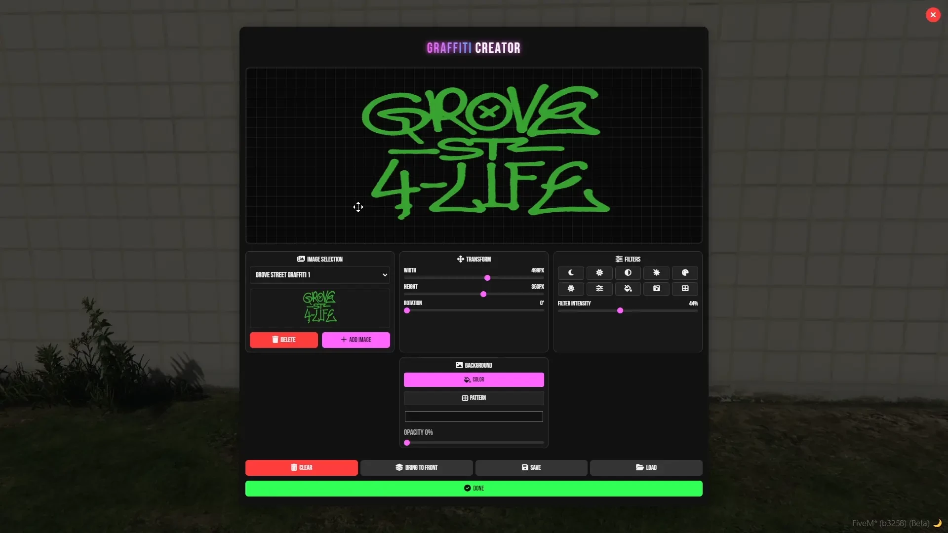 Graffiti System | Retronix Development | Best FiveM Scripts & Maps