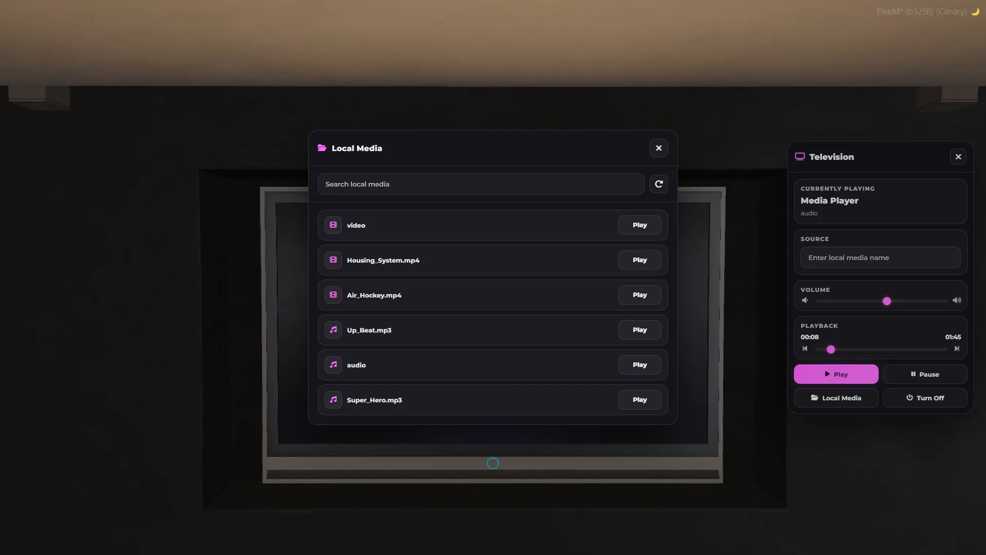 Television | Retronix Development | Best FiveM Scripts & Maps