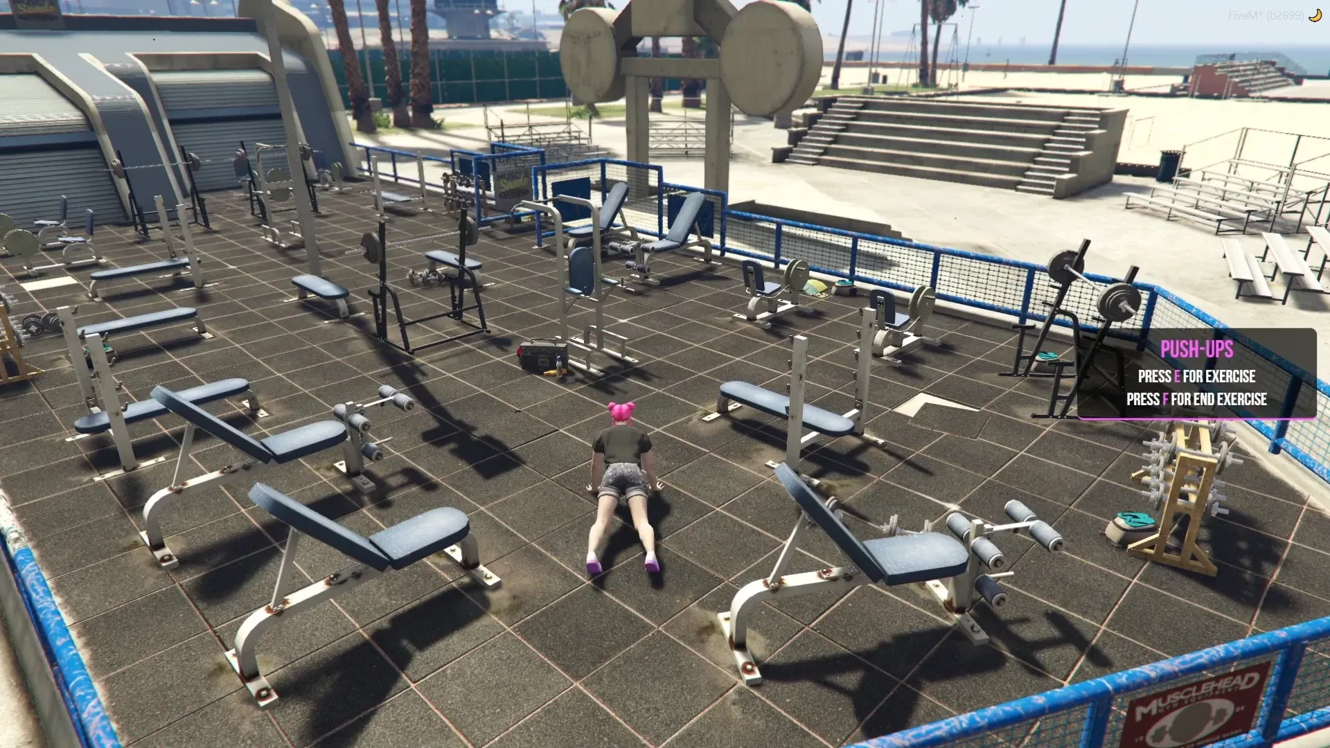 Gym System | Retronix Development | Best FiveM Scripts & Maps