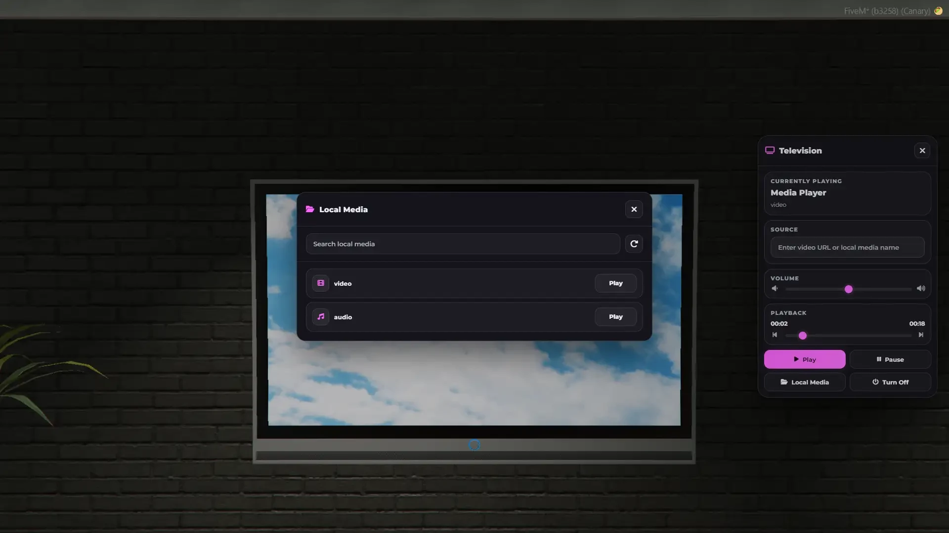 Television | Retronix Development | Best FiveM Scripts & Maps