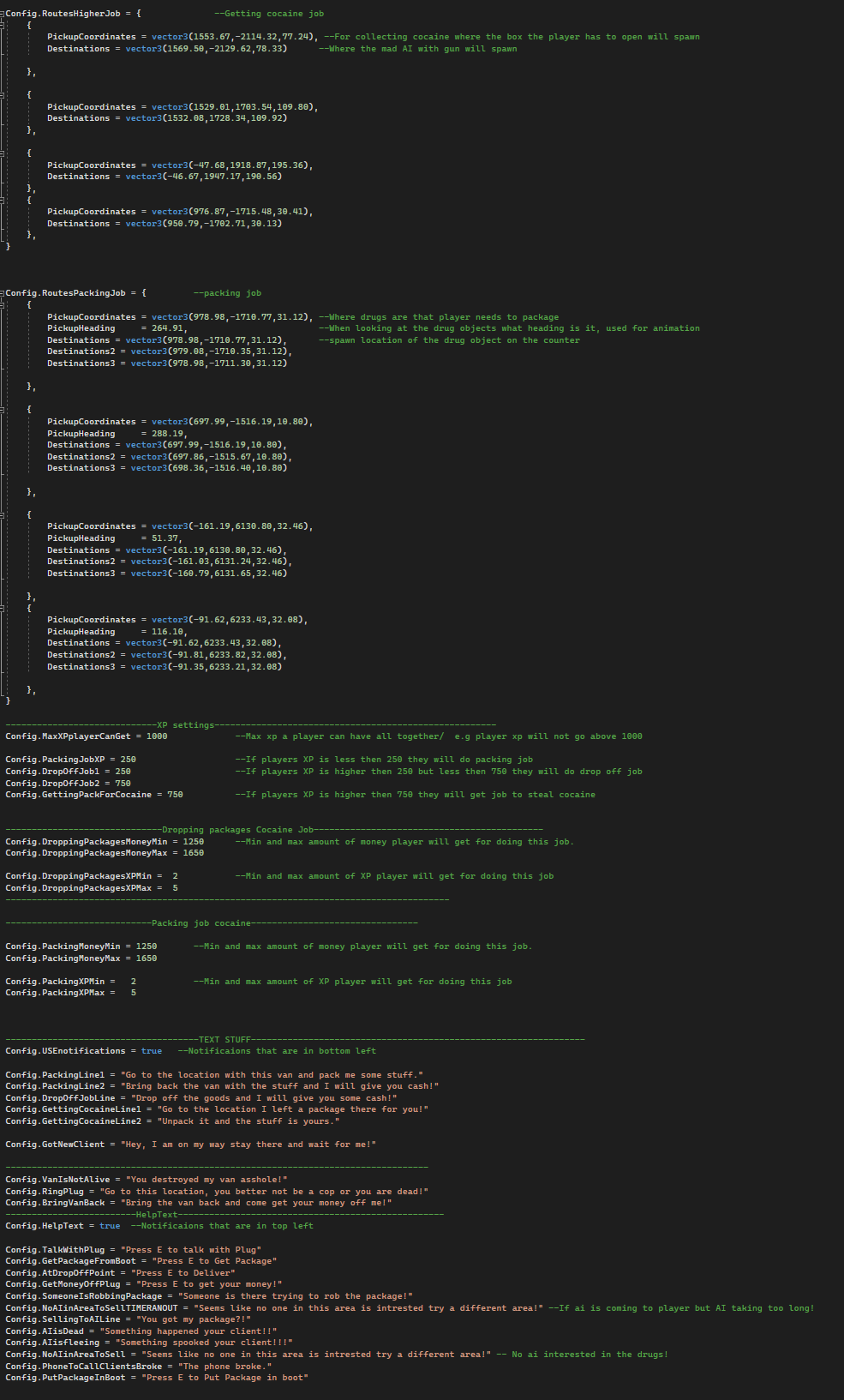 S32 Coke Dealer [ESX] - Releases - Cfx.re Community