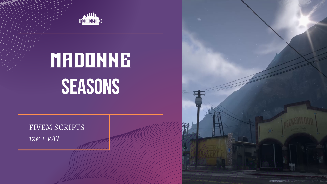 MadonneStudio - Addons & Scripts | Madonne Seasons