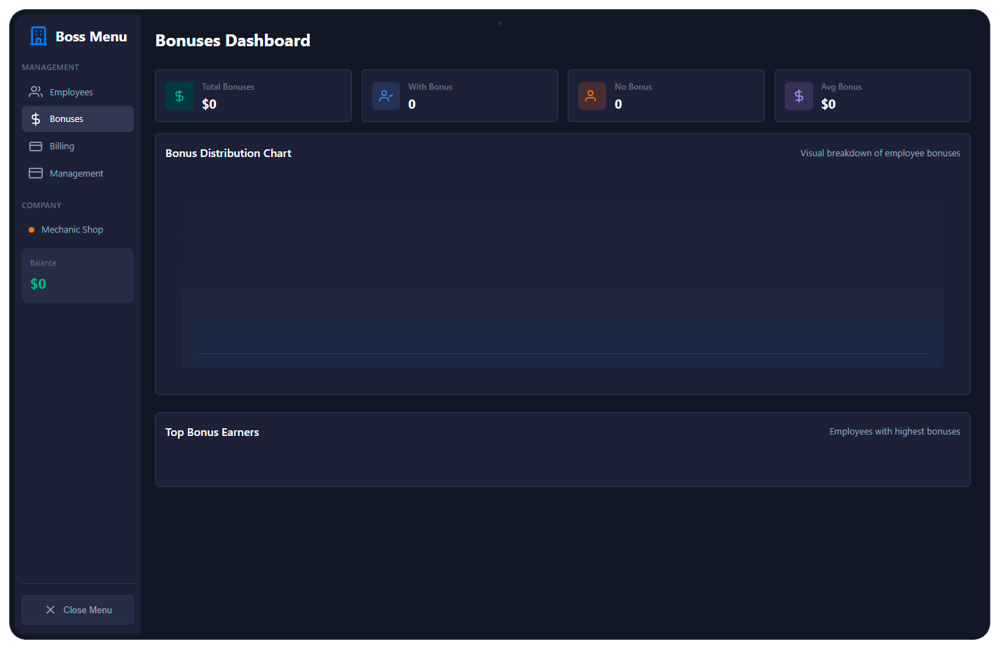 mScripts | BOSS MENU