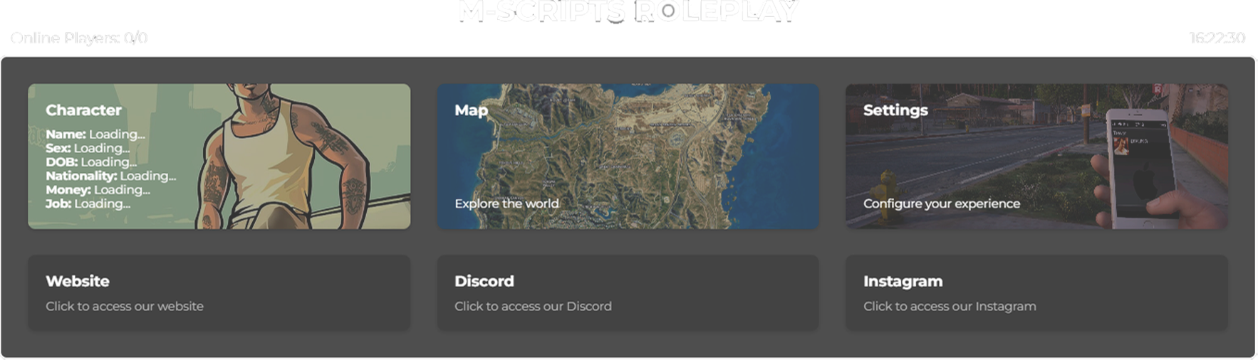 mScripts | PAUSE MENU