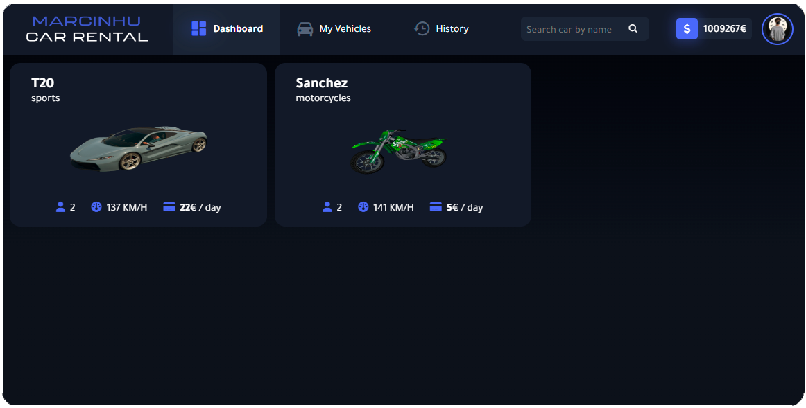 mScripts | [QB] CAR RENTAL
