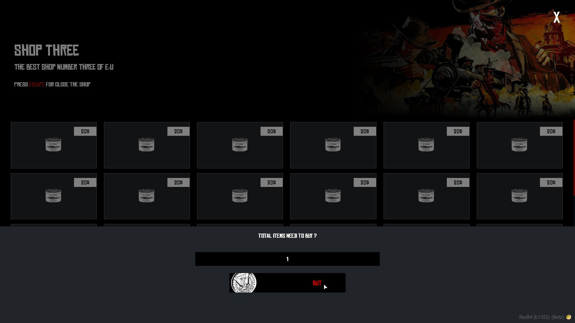 [PAID] [Redem:rp] infinity_Shop With NUI [VORP easy edit] - RedM ...