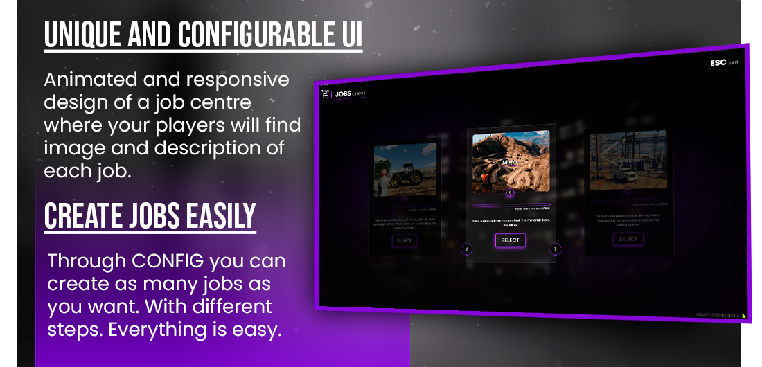 ButyShop | Infinite Jobs System