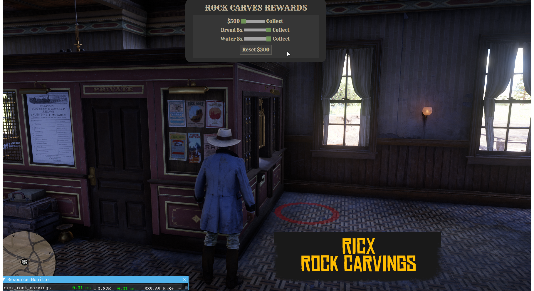 RicX RedM Scripts | Rock Carvings - RedM Scripts