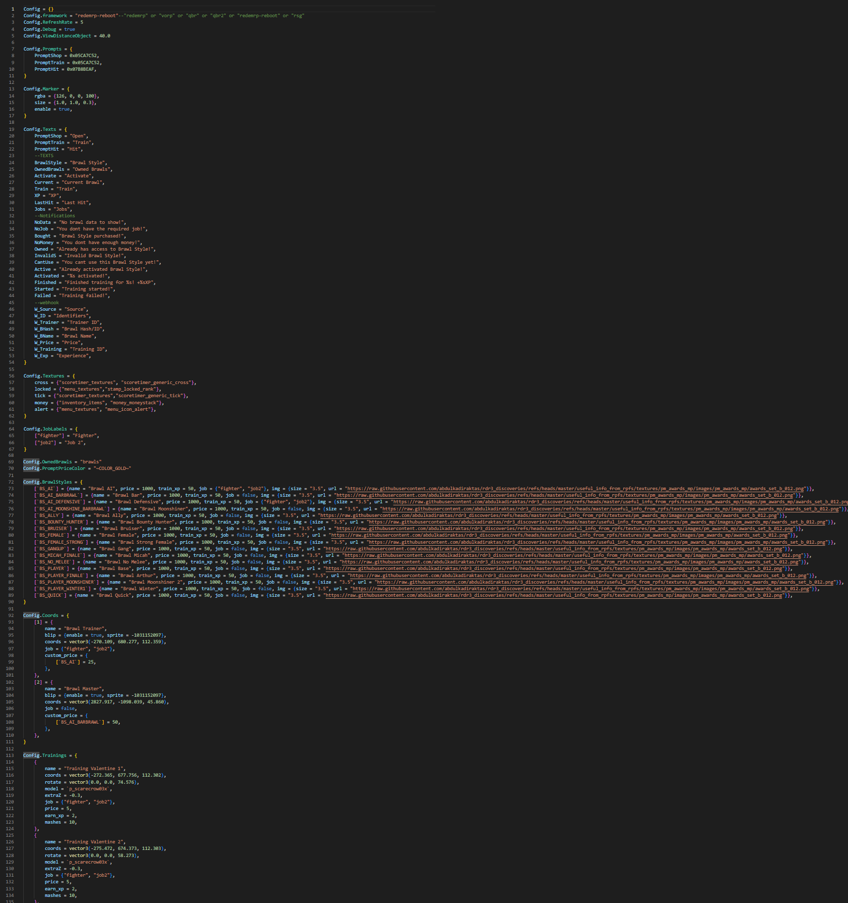 RicX RedM Scripts | Brawl Styles - RedM Scripts