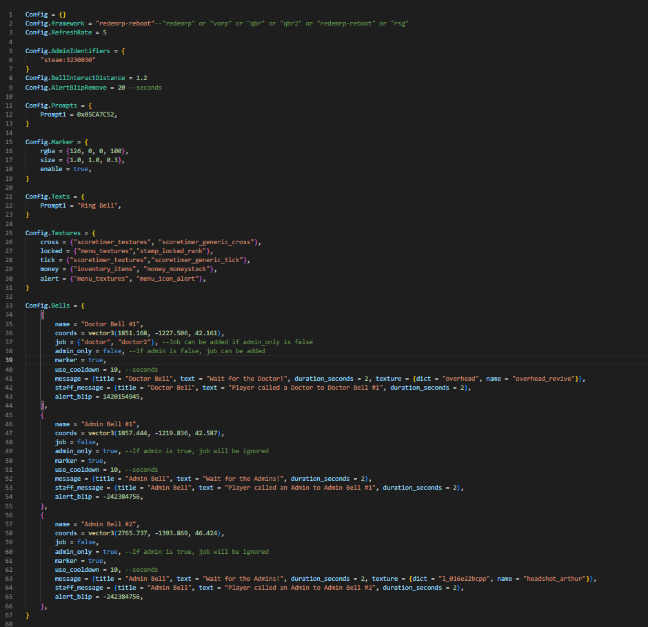 RicX Scripts | Bell Rings