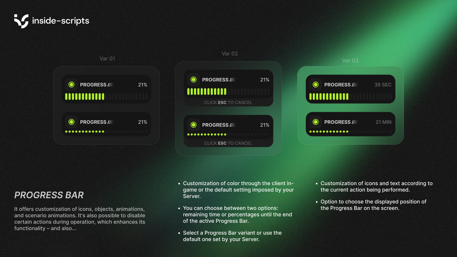 inside-scripts | Notify & Progress V2