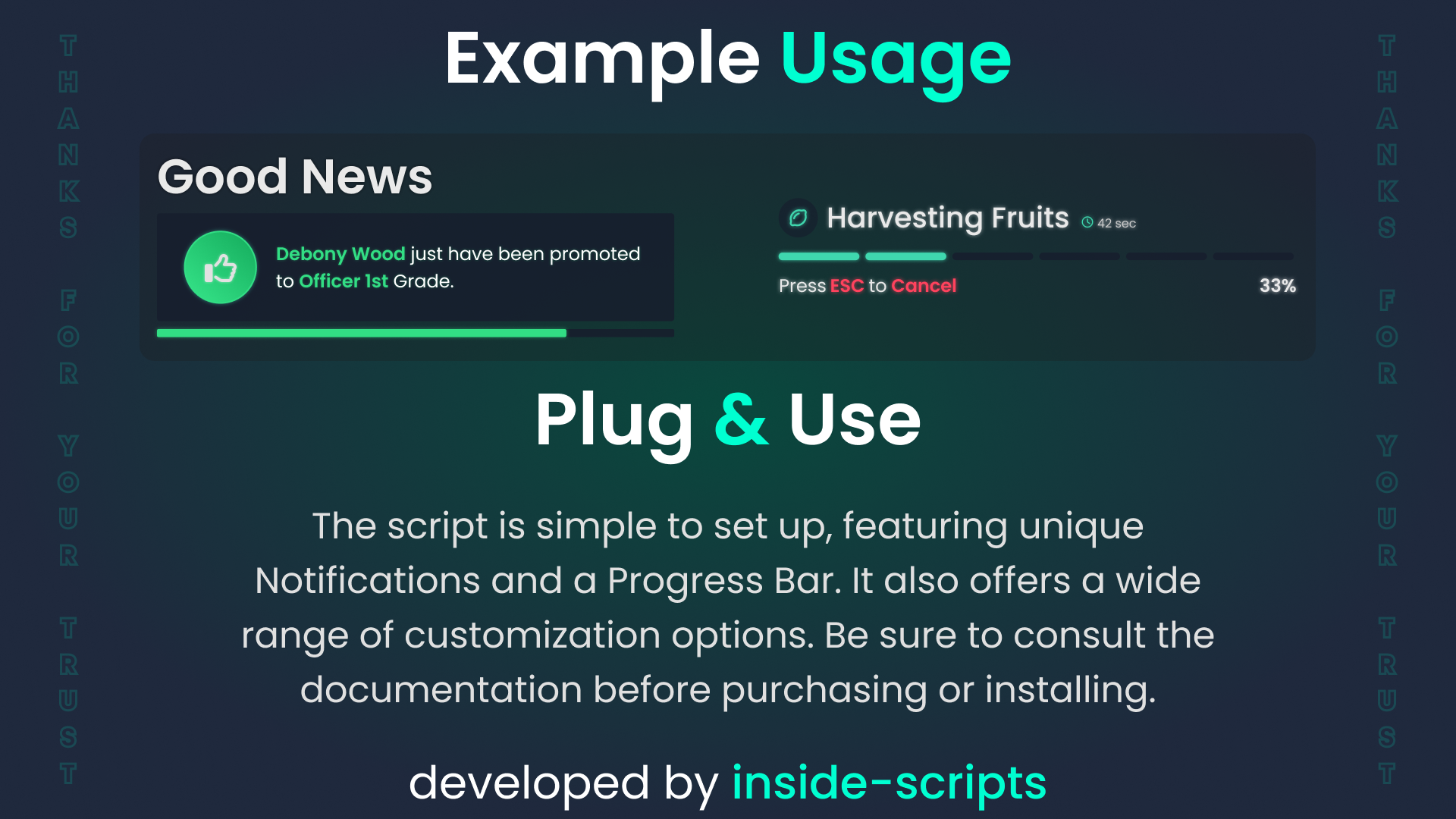inside-scripts | Notify & Progress