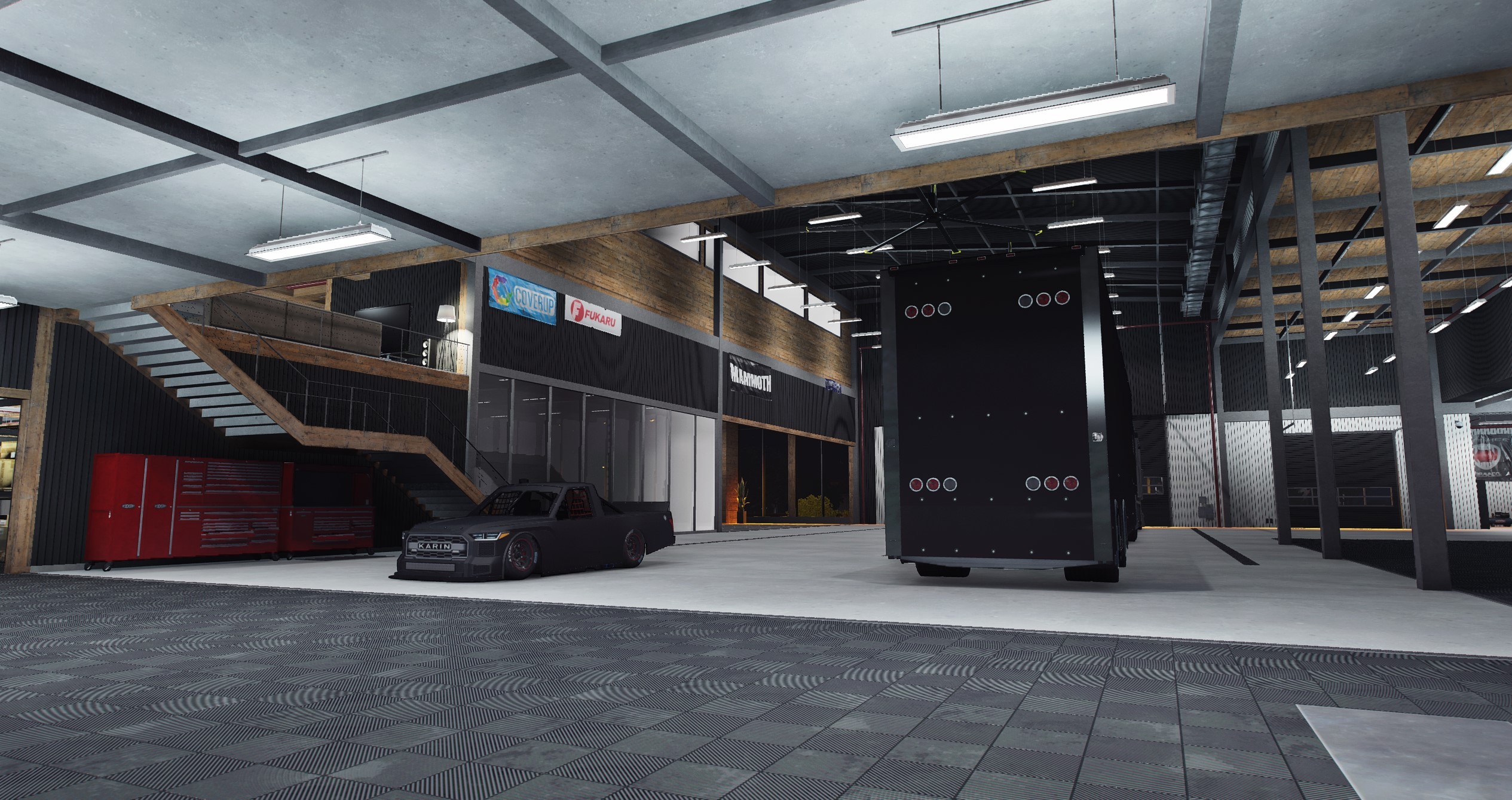 racingfreddie | Large Racing Garage