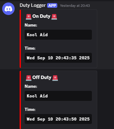 Duty Management System - FiveM Releases - Cfx.re Community