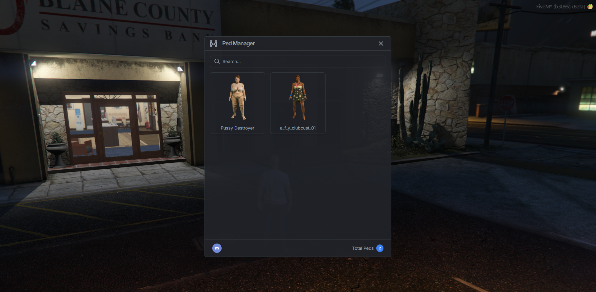 PlayerNo1 · Ped Menu