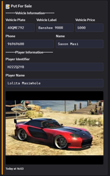 [ESX/QBCore/QBox] Car Marketplace App | LB Phone - FiveM Releases - Cfx ...