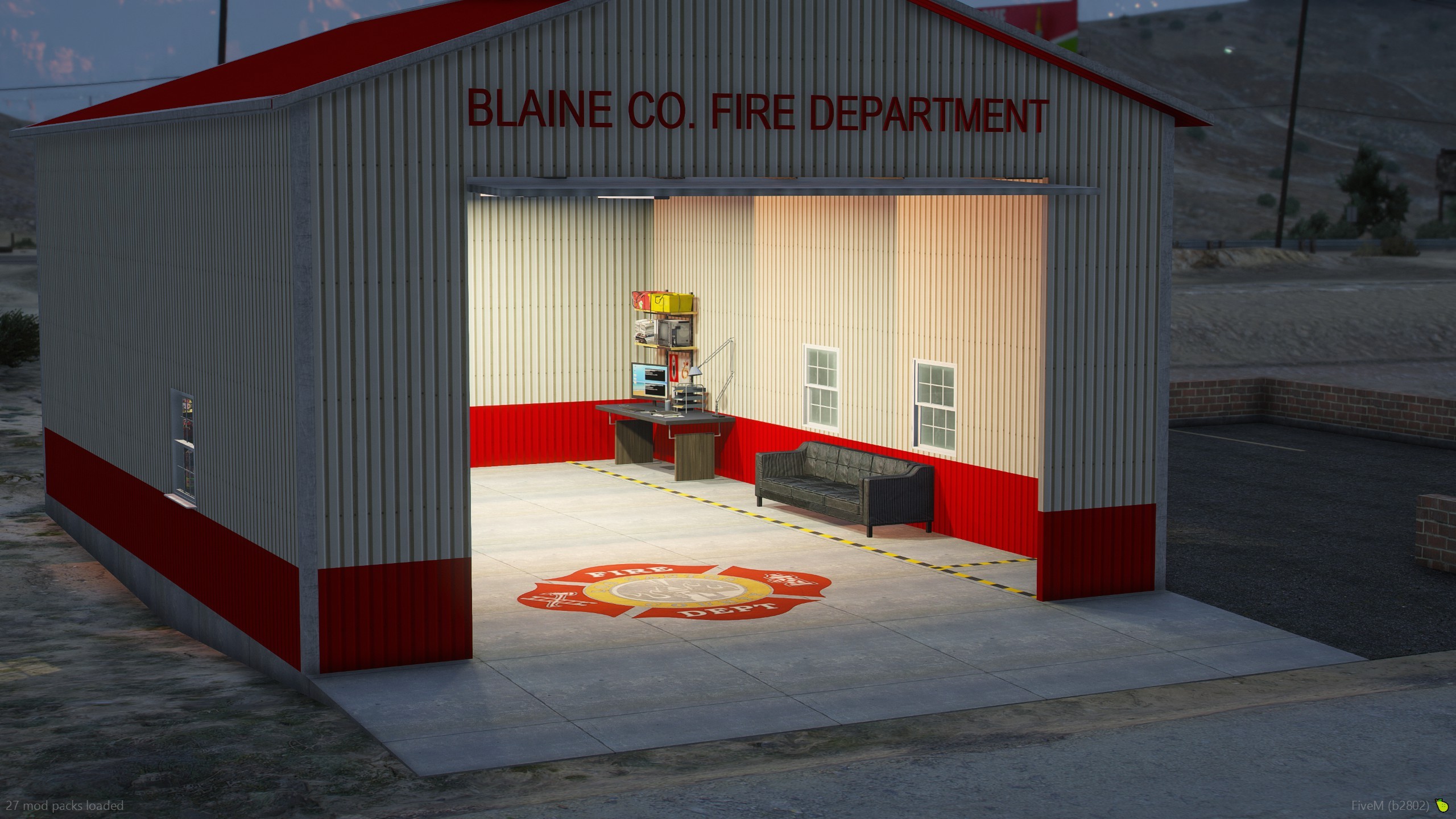 K.Gilbert's Modifications · Volunteer Fire Department #01