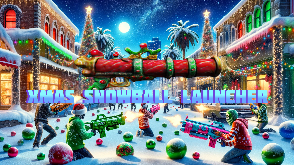larygarymods | XMAS SNOWBALL LAUNCHER